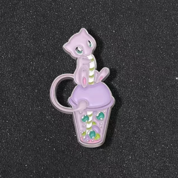 Accessories | Nwt Pokemon Mew Enamel Pin | Poshmark